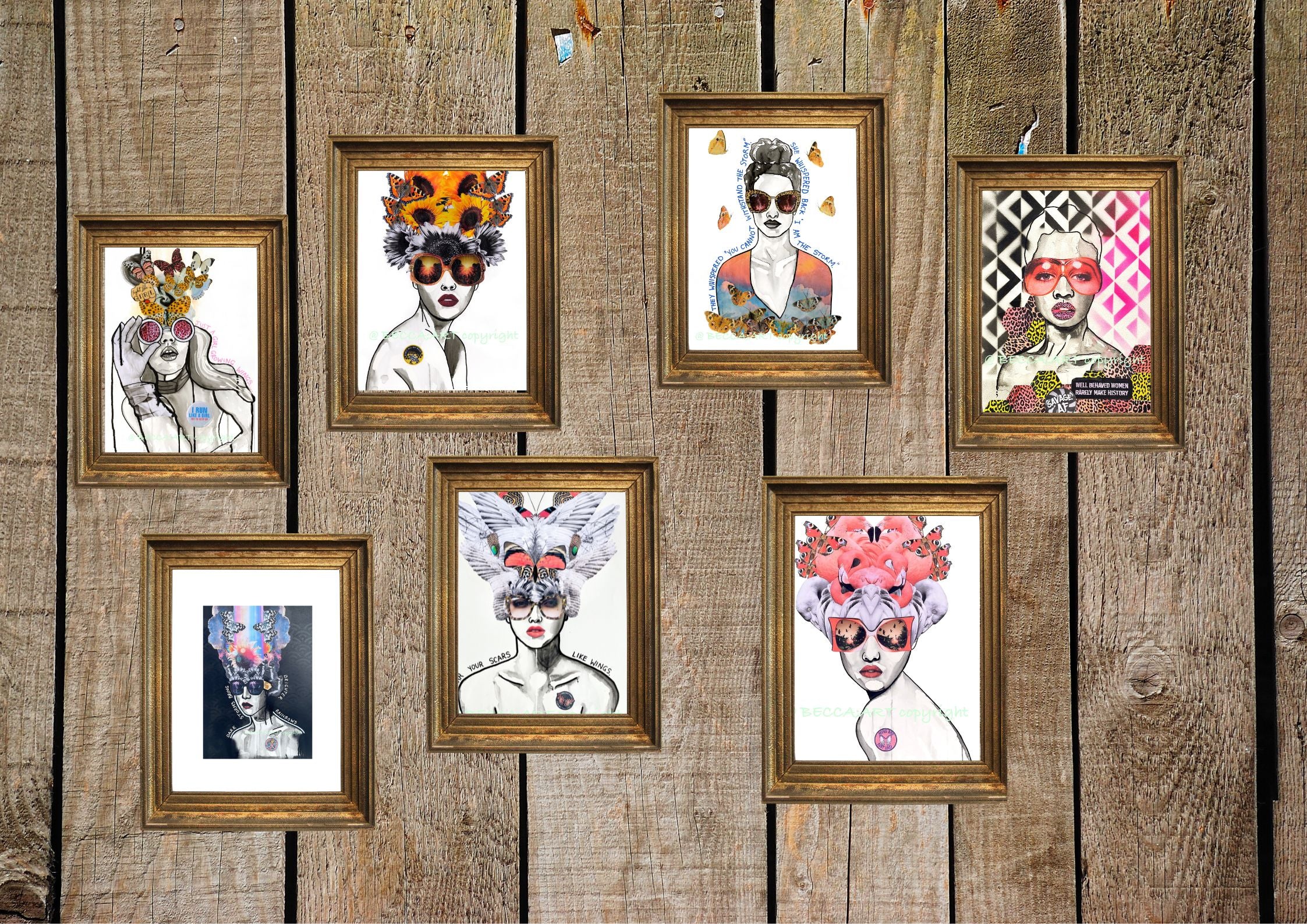BECCA ART - Unique Wall Art - Independent Art | Driftroom – Driftroom ...