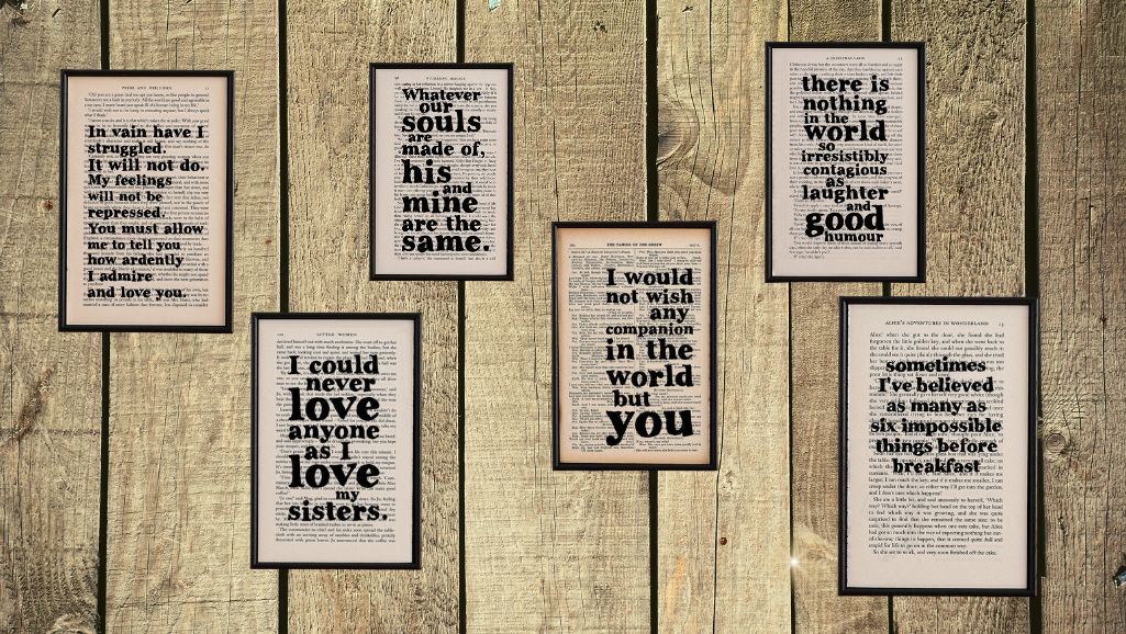 Book Page Print - Gifts for Book Lovers - Unique Gifts | Driftroom ...