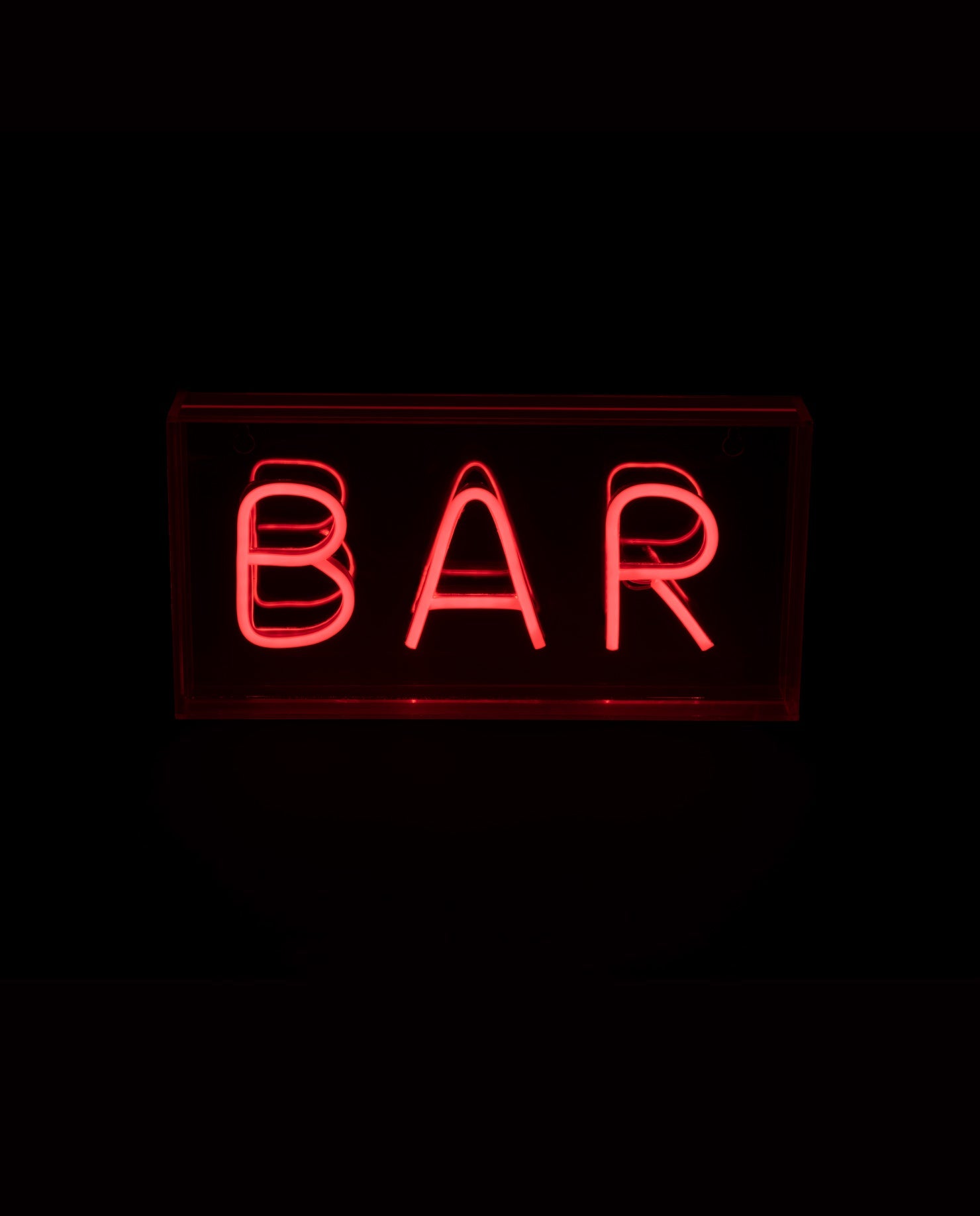 Bar Neon LED Acrylic Lightbox - Neon Sign - Gift | Driftroom ...