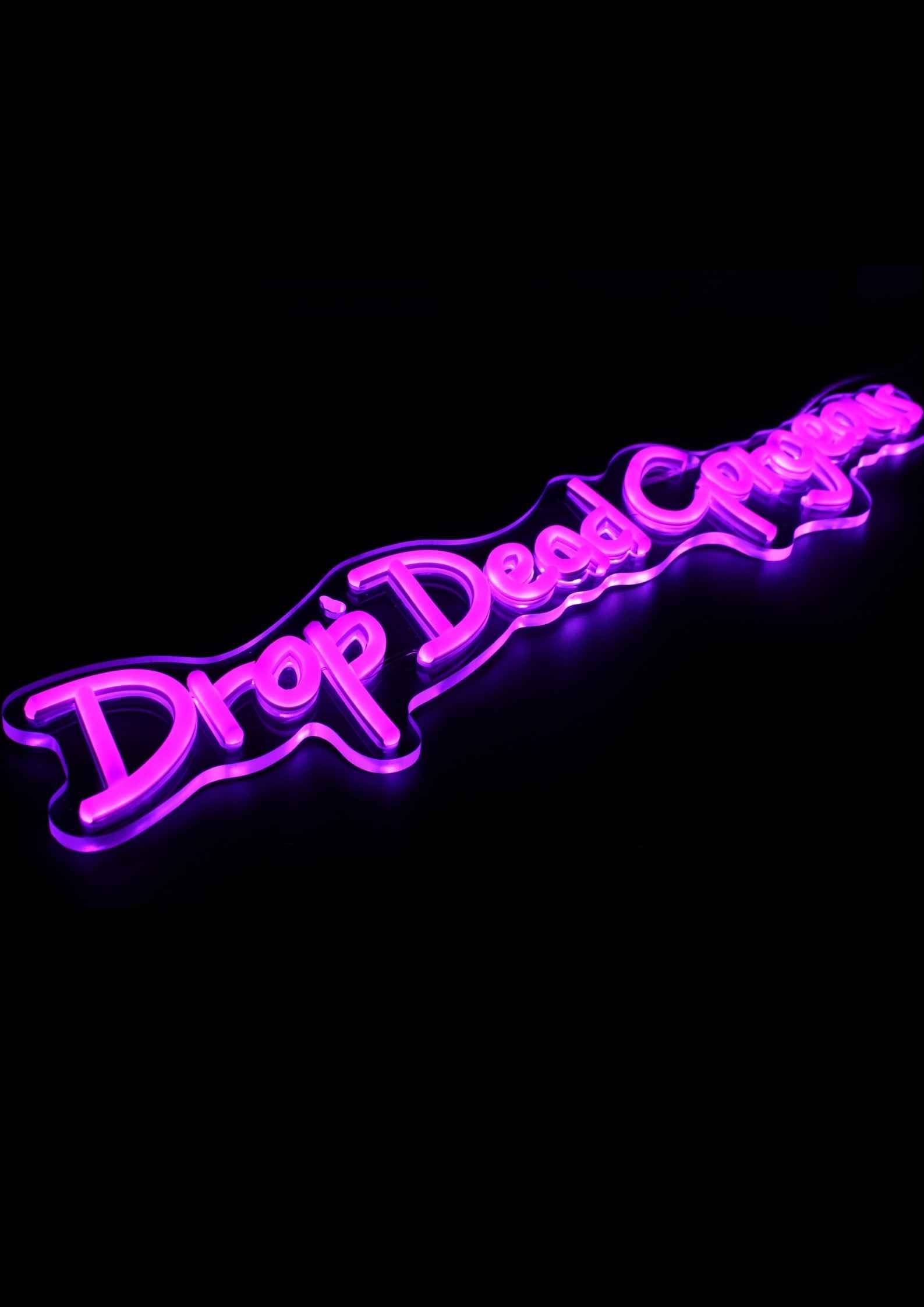 Drop Dead Gorgeous LED Wall Neon Sign - Neon Light | Driftroom ...